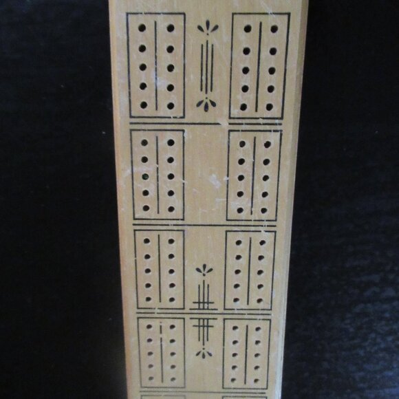 Drueke & Hoyle | Toys | Vintage Drueke Hoyle Cribbage Board | Poshmark